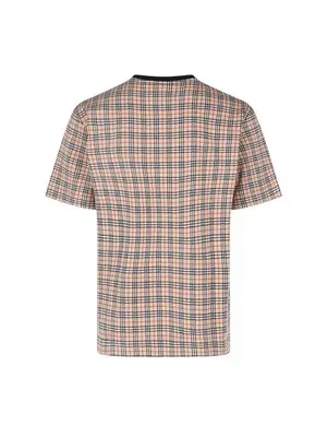 Burberry T-shirt "check - Black