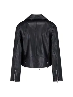 DIESEL® Biker Jacket In Leather "l-unatic