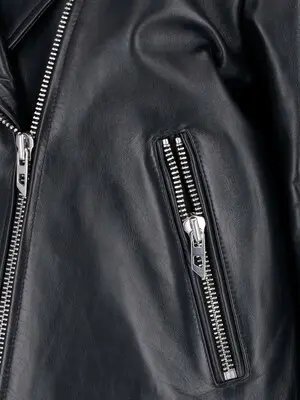 DIESEL® Biker Jacket In Leather "l-unatic