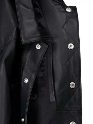 Dsquared2 Leather Jacket "trucker