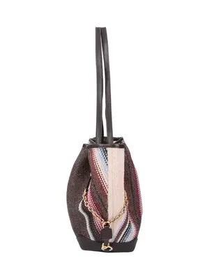 Chloé Clover" Tote Bag - Brown