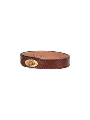 Mulberry Bayswater Thin Leather Bracelet