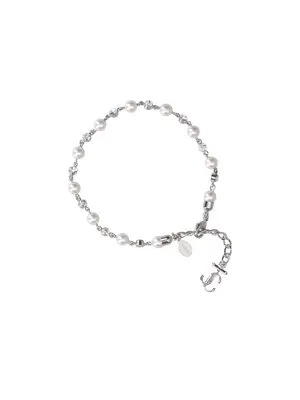 JIMMY CHOO Charms Anklet - Silver