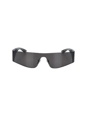 Balenciaga Sunglasses "mono Rectangle - Black