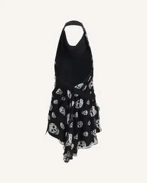 Alexander McQueen Halter Silk Top