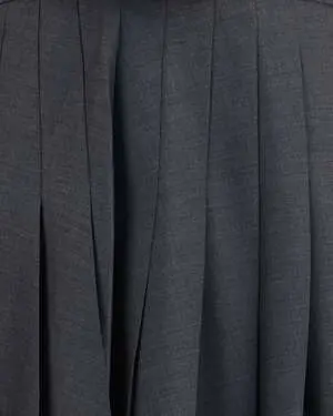 SELF-PORTRAIT Pleated Maxi Skirt