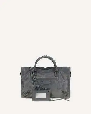 Balenciaga Le City Medium Handbag - Grey