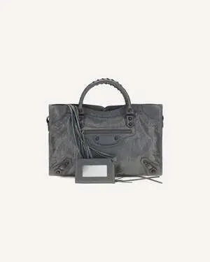 Balenciaga Le City Medium Handbag - Grey