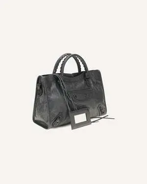 Balenciaga Le City Medium Handbag - Grey