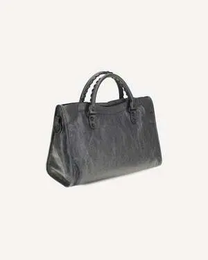 Balenciaga Le City Medium Handbag - Grey