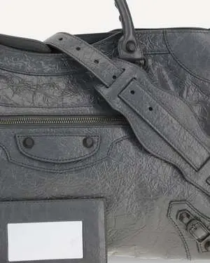 Balenciaga Le City Medium Handbag - Grey