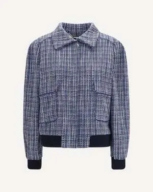 Kiton Tweed Jacket - Blue