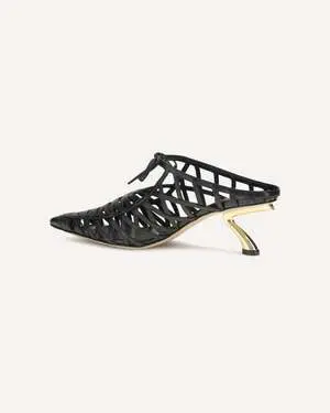 FERRAGAMO S Sculpted Heel Mules