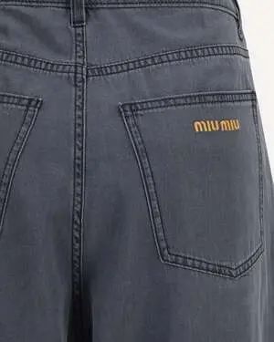 Miu Miu Cotton Jeans