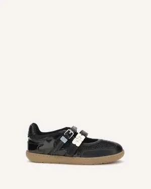 GANNI Sue Ballerinas - Black