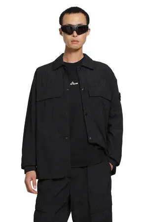 Stone Island 1200044 Overshirt - Black