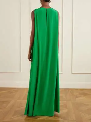 Staud Dalia Silk Maxi Dress
