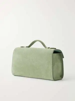 Savette Symmetry Pochette Suede Tote