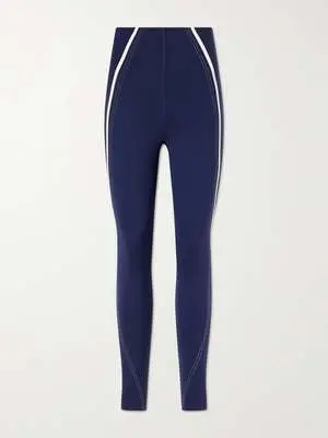 Lululemon Striped Ultralu Leggings - Navy