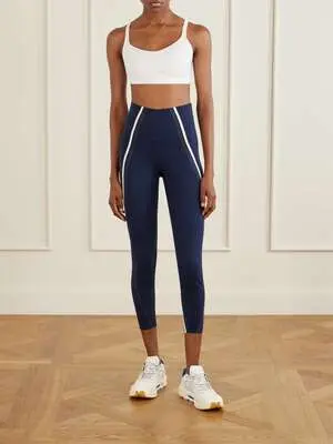 Lululemon Striped Ultralu Leggings - Navy