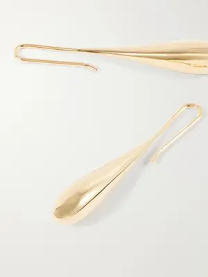 LIÉ STUDIO The Evelyn Drop Earrings - Gold