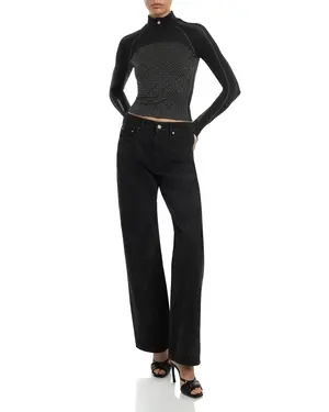 Casablanca Monogram Baggy Jeans