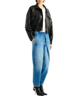 Balmain Lambskin Bomber Jacket