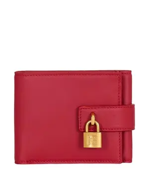 Balmain Pulse Trifold Smooth Leather Wallet
