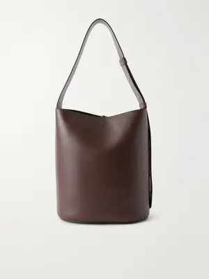 LIÉ STUDIO The Grace Leather Tote - Brown