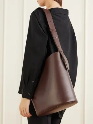 LIÉ STUDIO The Grace Leather Tote - Brown