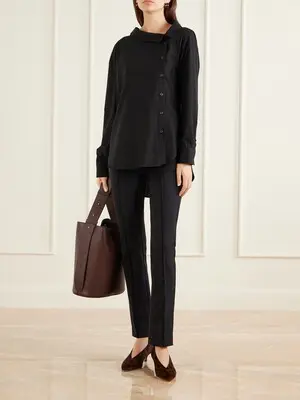 LIÉ STUDIO The Grace Leather Tote - Brown