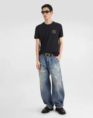Dolce & Gabbana Cotton T-shirt With Patch