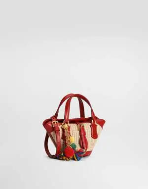 Dolce & Gabbana Raffia Còffa Capri Bag