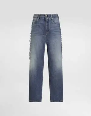 Dolce & Gabbana Denim Trousers - Multicolor