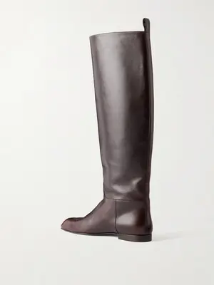 Khaite Colt Leather Knee-high Boots