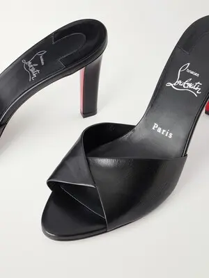 CHRISTIAN LOUBOUTIN Fanny Leather Mules