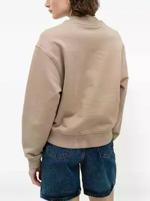 Hugo Logo-embroidered Mock Neck Sweater
