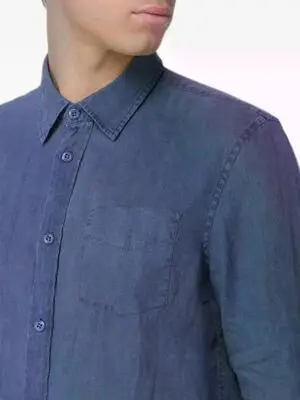 BLAUER. Linen Chest-pocket Shirt