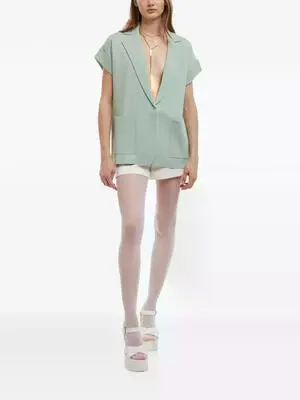 KANGRA Knitted Blazer - Green