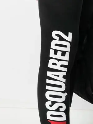 Dsquared2 Logo-print Cropped Leggings
