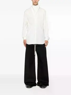 Rick Owens Bela Wide-leg Trousers - Black