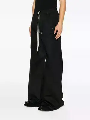 Rick Owens Bela Wide-leg Trousers - Black