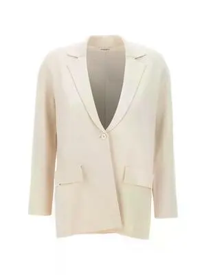 KANGRA Single-breasted Blazer - Neutrals