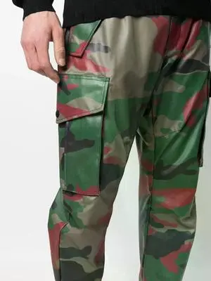 Dsquared2 Camouflage Print Tapered Cargo Trousers