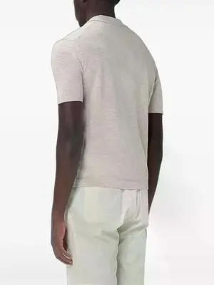 BROOKSFIELD V-neck Bowling-collar T-shirt