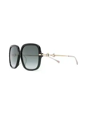 Gucci Horsebit Square Frame Sunglasses