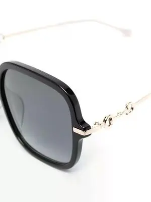 Gucci Horsebit Square Frame Sunglasses