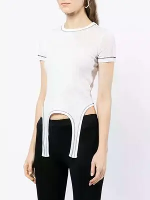 Helmut Lang Draped Short-sleeved T-shirt