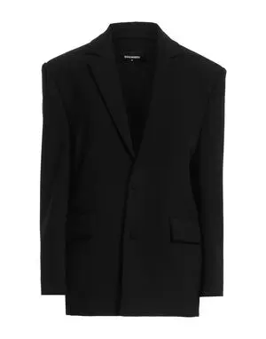 Dsquared2 Blazer Size Polyester, Polyurethane, Calfskin