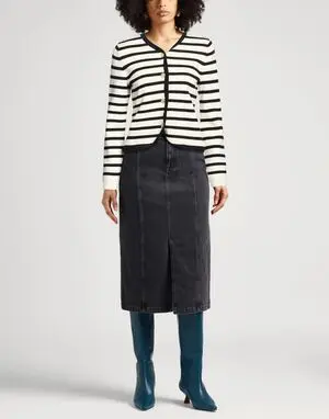 Rag & Bone Cardigan Ivory Size Cotton, Polyamide, Elastane